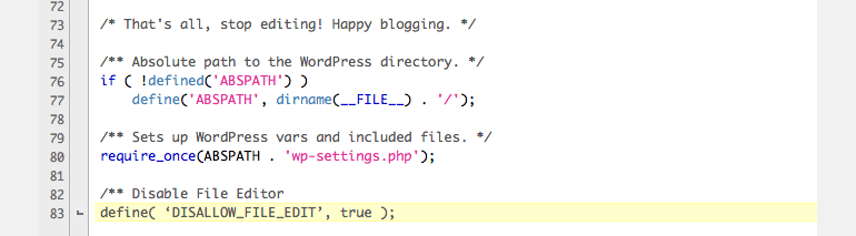 How to Disable Theme and Plugin Editors from the WordPress Admin Panel
